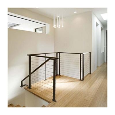 Cina Patio steps with railing metal wire stair railing fencing with wire in vendita