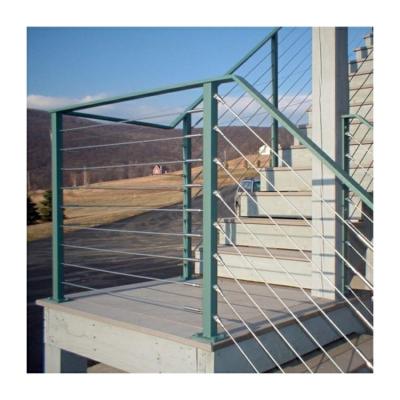 Cina Patio safety fence wire railing systems for decks plain wire fence in vendita