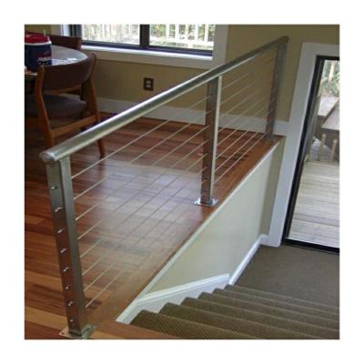 Cina Patio door safety railing black hog wire deck railing glamos wire folding fence in vendita