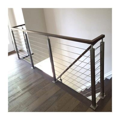 Cina Patio stair railing stainless steel wire railing parts turkey wire fence in vendita