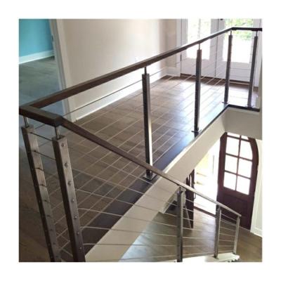 Cina Metal patio railing wire railing indoor vinyl coated wire fencing in vendita