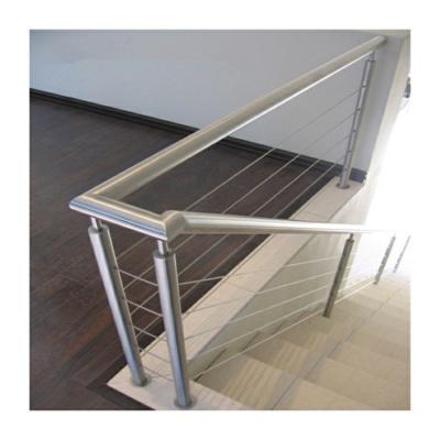 Cina Glass patio railing indoor wire railing wire tighteners fencing in vendita