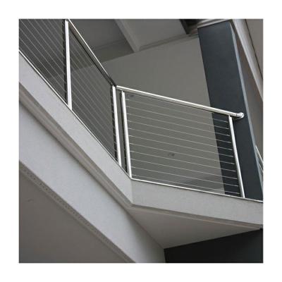 China Privacy netting for balcony wire stair railing kit post fence with wire à venda