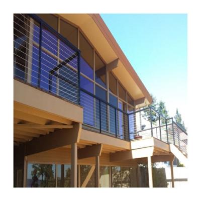 China Stair balcony railing wire railing system spike wire fence à venda