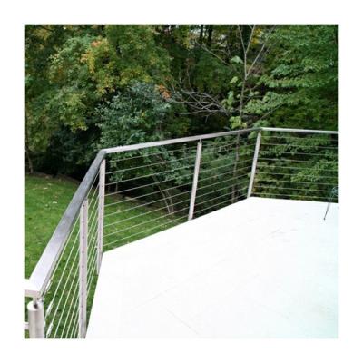 China Stair balcony railing wire railing system spike wire fence à venda