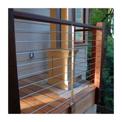 中国 Iron balcony pipe fence with cable cost to install wire fence 販売のため