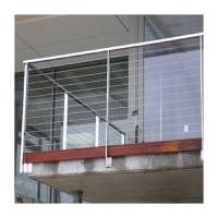 China Balcony handrail raileasy cable temporary wire fencing for sale