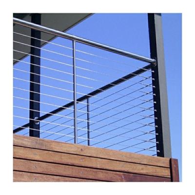 Cina Balcony glass balustrade fence cable for sale invisible fence wire break locator in vendita