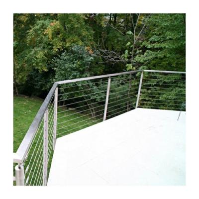 Cina Balcony glass balustrade fence cable for sale invisible fence wire break locator in vendita