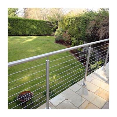 Китай Balcony fence black cable railing for decks wire link fence продается