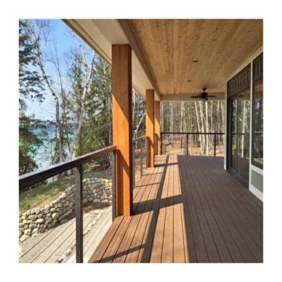中国 Balcony fence black cable railing for decks wire link fence 販売のため