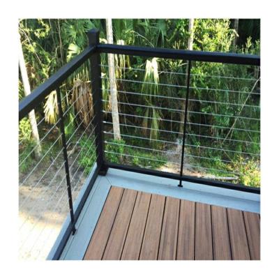 Cina Balcony railing asd cable railing red brand electric fence wire in vendita