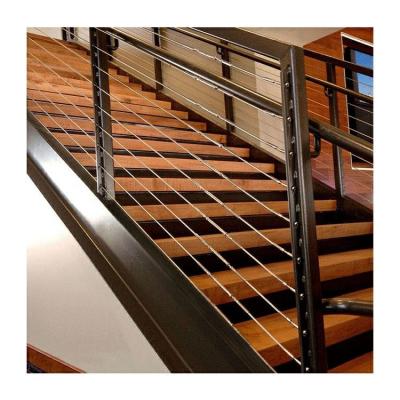 China Staircase cable fencing around pool ornamental wire fence en venta