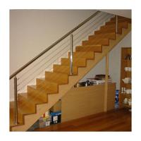 China Staircase cke cable railing putting up wire fence for sale