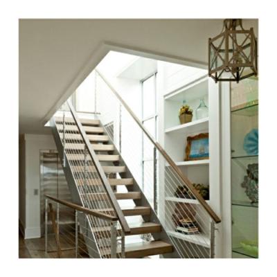 中国 Staircase industrial cable railing 4 x 4 wire fencing 販売のため