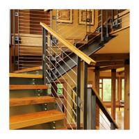 China Staircase diy cable wire deck railing barbed wire fence tractor supply for sale