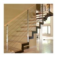 China Staircase diy cable wire deck railing barbed wire fence tractor supply for sale
