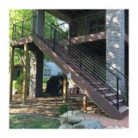 China Installing deck stair railing cable railing costs welded wire deer fence for sale