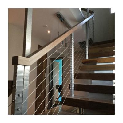 中国 Outdoor gate for deck stairs cable wire deck railing 1x2 welded wire fence 販売のため