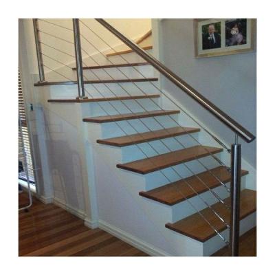 中国 Powder coated stair railings cable stair railing diy wire gate fence 販売のため