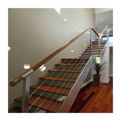 中国 Composite stairs and railings aircraft cable railing system diy welded wire fence 販売のため