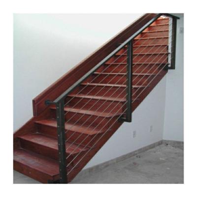 Cina Building a stair rail cable railing toronto aluminum fence wire in vendita