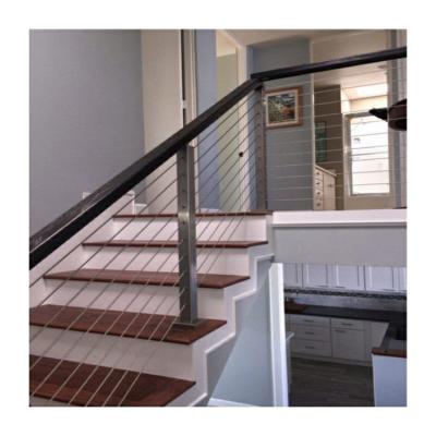 Cina Wire stair railing cableview railing aluminum electric fence wire in vendita