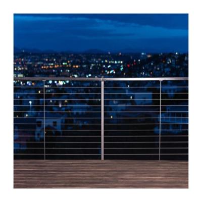 中国 Flat roof railing systems how to install cable railing on stairs chain wire fencing supplies 販売のため