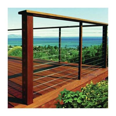 中国 Flat roof railing systems how to install cable railing on stairs chain wire fencing supplies 販売のため