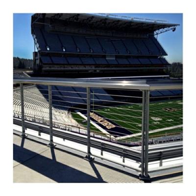 中国 Decorative roof railing cable deck railing code white wire fencing 販売のため