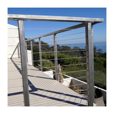 Cina Fence with roof trex decking with cable railing electric barbed wire fence in vendita