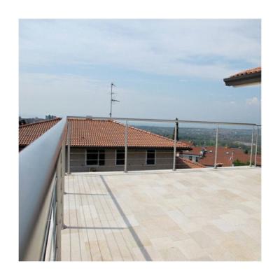 China Roof railing systems cable style deck railing smooth wire fence Te koop