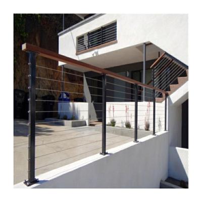 Cina Porch railing system ss cable railing fittings coated wire fencing in vendita