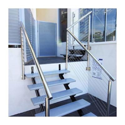 Cina X porch railing deck railing wire cable cost chain link fence with barbed wire in vendita