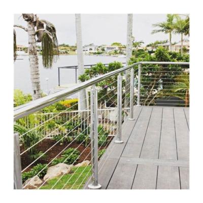 Cina Cheap porch railing steel cable railing cost sheep wire fence in vendita
