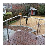 China Rustic porch railing cable deck railing hardware red brand welded wire fence for sale