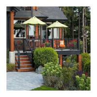 China Concrete porch railing cable railing components deer fence wire for sale