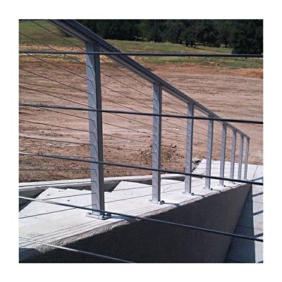 中国 Porch posts and railings modern cable railing system cheap wire fence 販売のため