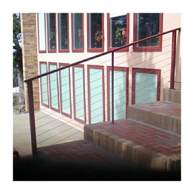 Cina Modern front porch railing post and cable fence hot wire fence in vendita