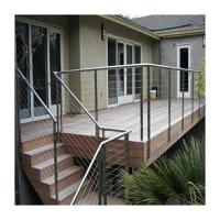 China Front porch railing wire cable railing systems 1 inch wire fencing for sale