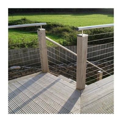 中国 Cattle panel porch cable balcony railing square wire fence material 販売のため