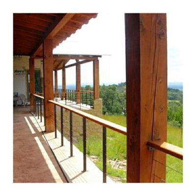 Cina Decorative porch railing panels stair cable railing system 5 foot wire fence in vendita