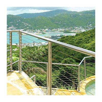 中国 Porch railing with gate steel cable railing systems fence tension wire 販売のため