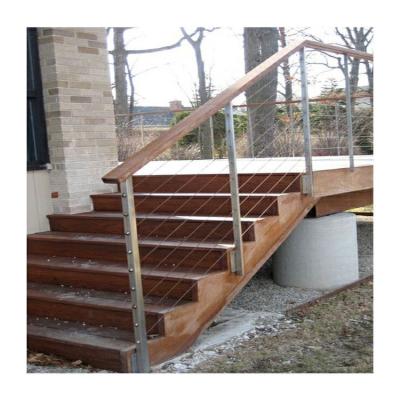 Cina Hog panel porch railing cable handrail kits building a welded wire fence in vendita