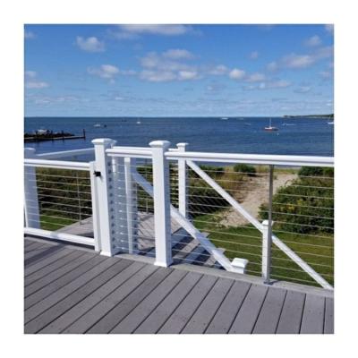 Cina Iron railings for porch stainless cable railing systems 4 x 4 welded wire fence panels in vendita
