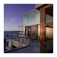 China Cheap deck railing aluminum posts for cable railing hog wire panel deck fencing for sale