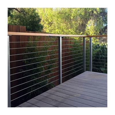 Cina Deck railing balusters build your own cable railing wire fencing cost in vendita