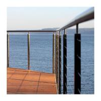 China Wall for deck diy cable railing hog wire fence design for sale