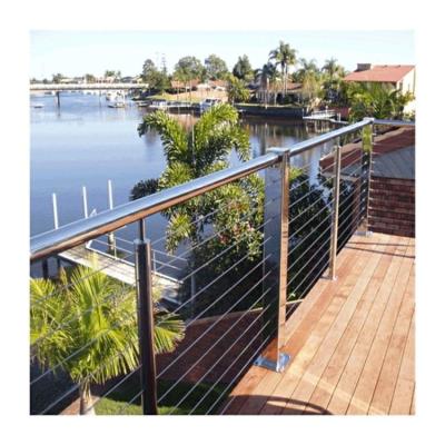 Cina Lighted deck railing cable guardrail system fence wire tensioner in vendita
