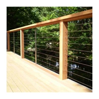 Cina Building a deck railing metal cable railing page wire fence in vendita
